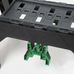 Metabo HPT Sawhorses | Folding | 1200 Lb. Capacity | 2-Pack | 115445M