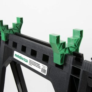 Metabo HPT Sawhorses | Folding | 1200 Lb. Capacity | 2-Pack | 115445M