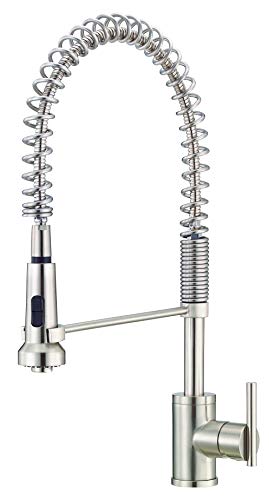 Gerber Plumbing Parma Pre-Rinse Kitchen Faucet with Spring Spout