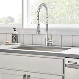 Gerber Plumbing Parma Pre-Rinse Kitchen Faucet with Spring Spout