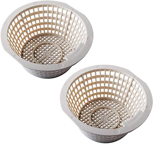 Skimmer Basket for Above Ground and in Ground Swimming Pool Replacement Parts Compatible with Swimline Hydrotools 8928 Olympic ACM88 (Pack of 2)