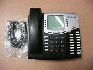 mitel 8662 axxess 550.8662p voip ip phone black inter-tel (renewed)