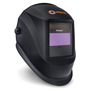 hobart 770866 auto-darkening welding helmet, black