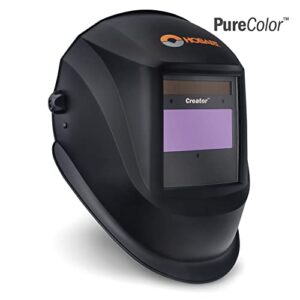 Hobart 770866 Auto-Darkening Welding Helmet, Black