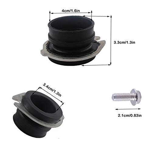 𝟮𝟬𝟮𝟯 𝙐𝙋𝙂𝙍𝘼𝘿𝙀 75499 Flex Coupler Garbage Disposal Replacement Parts Compatible with Insink-erator, Flexible Discharge Anti-Vibration Tailpipe Mount Coupling Replaces Part Number 74085