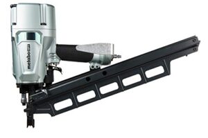 metabo hpt framing nailer | pneumatic | 2 to 3-1/4-inch nails | tool-less depth adjustment | 21 degree magazine | selective actuation switch | 5-year warranty | nr83a5