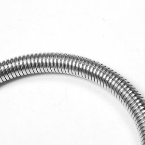 CWM Stainless Steel Hose for Commercial Kitchen Sink Faucets Flexible Hose Replacement (38 inch)