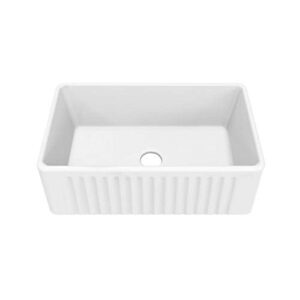 swiss madison sm-ks243 delice 30x18 farmhouse sink