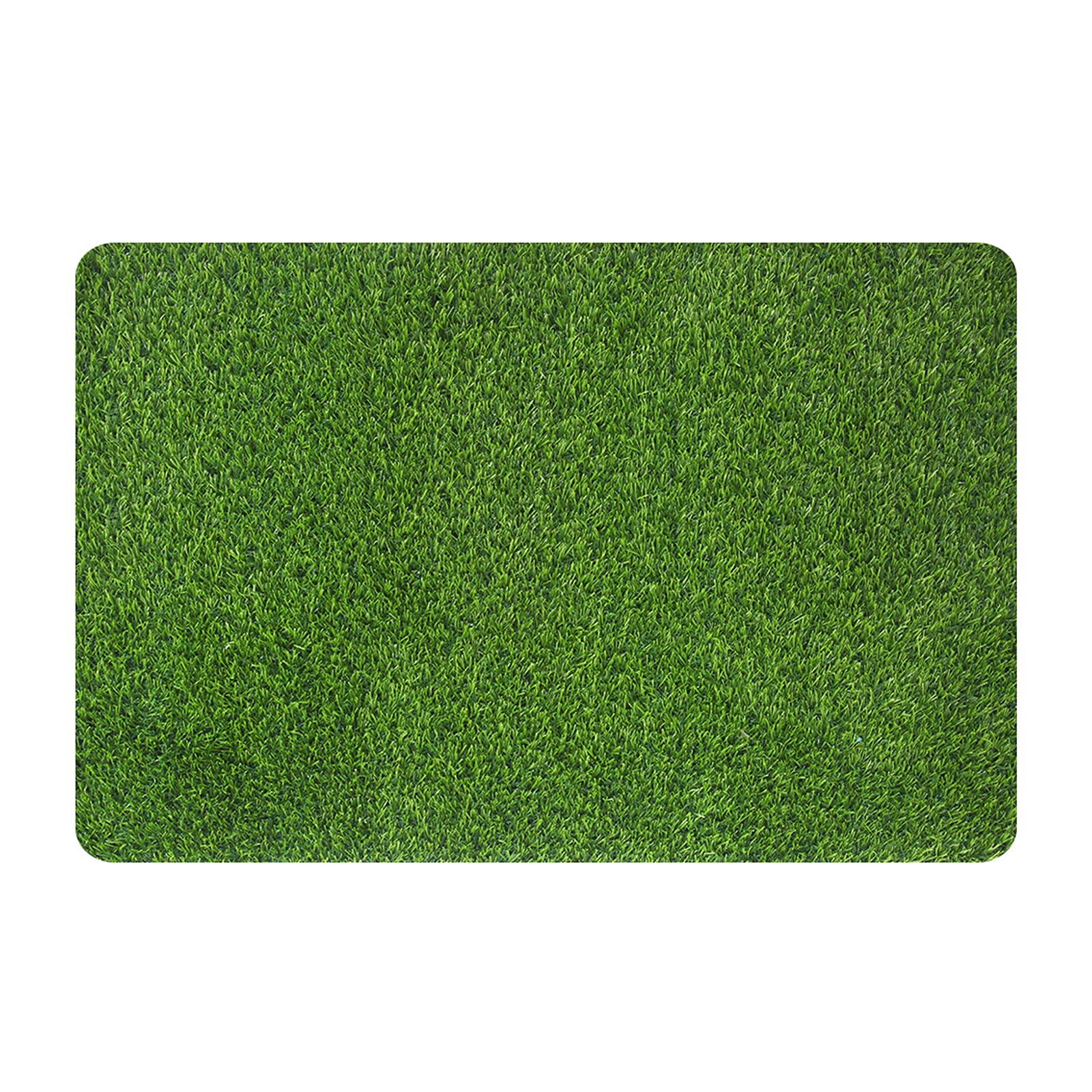 MAYSHINE Artificial Grass Door Mat Indoor/Outdoor Rug Green Turf Perfect for Multi-Purpose Home Entryway Scraper Doormat Dog Mats 24x35 inch