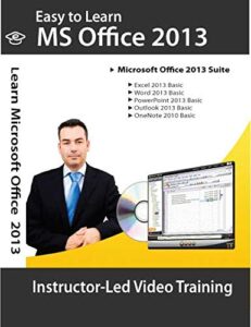 microsoft office 2013 video training dvd courses