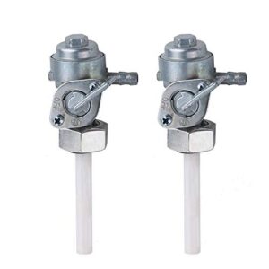 dalom 2pcs petcock fuel shut off valve for cpe generator 46558 46561 46596 46533 46534 46535 46539 46540 46551 46553 46554 46555 40026 40008 40012 harbor freight predator 208cc 212cc generator