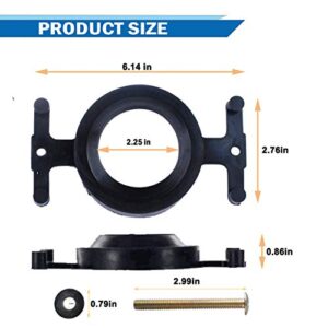 04-3817 Tank to Bowl Kit for Compatible with Eljer Toilet,Gasket Solid Brass Tank to Bowl Bolt Set