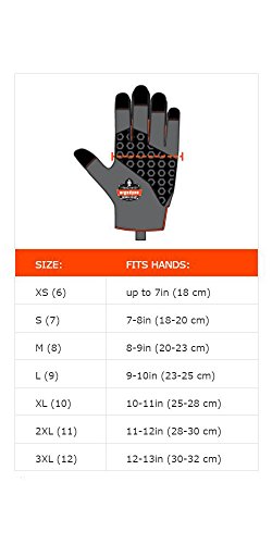 Ergodyne Cut Resistant Gloves, Cut Level 4, Nitrile Coated Palm for Grip, Hi Vis, ProFlex 7041 Lime, Large