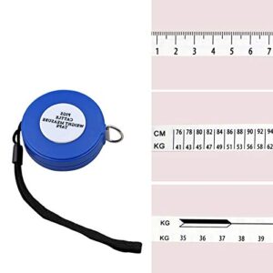 Livestocktool Pigs Cattles Weight Measuring Tape 98" Retractable Animal Body Weight Measure Tape