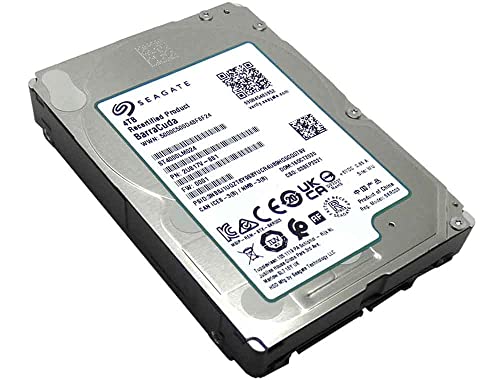 Seagate BarraCuda Internal Hard Drive 4TB SATA 6Gb/s 128MB Cache 2.5-Inch 15mm (ST4000LM024) (Renewed),Mechanical Hard Disk