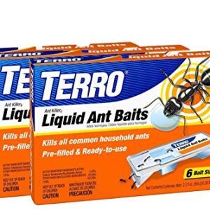 Terro PreFilled Liquid Ant Killer II Baits, 3-Packs of 6 Baits Each (3)