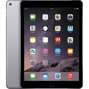 apple ipad air 2 mnv22ll/a (ios 11, 32gb, wifi) - 1 pack (renewed)