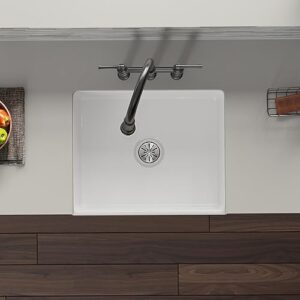 Elkay LK99FC Deluxe Drain with Type 304 Stainless Steel Body for Fireclay Sinks