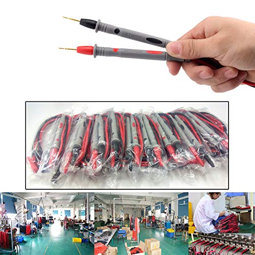 Multimeter Test Leads Banana Plug Digital Multimeter Probes Electrical Test Probe 20A 1000V Borbede