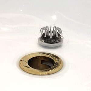 BABATH Tub Drain Hair Catcher and Stopper for Bathtub