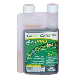 cann-care azapro - 4 ounces - botanical insecticide - pest management and growth control concentrate for organic gardening