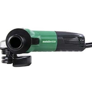 Metabo HPT Angle Grinder, 4-1/2-Inch, 5.1-Amp Motor, Small Grip Diameter, 4 Lbs (G12SS2)