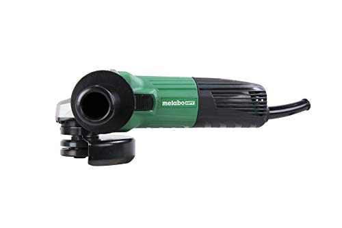 Metabo HPT Angle Grinder, 4-1/2-Inch, 5.1-Amp Motor, Small Grip Diameter, 4 Lbs (G12SS2)