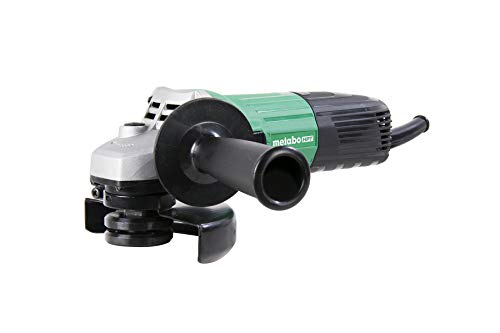 Metabo HPT Angle Grinder, 4-1/2-Inch, 5.1-Amp Motor, Small Grip Diameter, 4 Lbs (G12SS2)