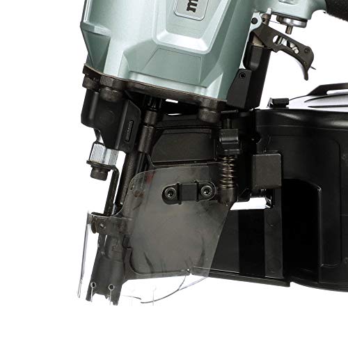 Metabo HPT Coil Framing Nailer | Pro Preferred Brand of Pneumatic Nailers | 15 Degree Magazine | Accepts 2-Inch up to 3-1/4-Inch Nails | Ideal for Wall Sheathing, Roof Decking, & Subflooring | NV83A5