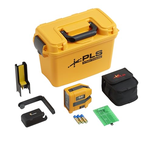 Pacific Laser Systems PLS A Fluke Company 5G 5 Pt. Green Laser Kit with Pendulum Lock & Toolbox