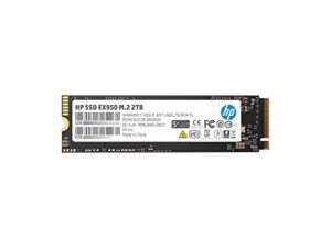 hp ex950 m.2 2tb pcie 3.1 x4 nvme 3d tlc nand internal solid state drive (ssd) 5ms24aa#abc