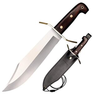 cold steel 81b wild west bowie, 10 3/4", silver