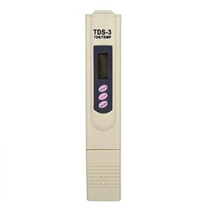 Handheld Water Quality Hardness Purity Total Dissolved Solids TDS Meter Digital LCD 0-9990 PPM Temperature from 0-99° C by Envistia Mall