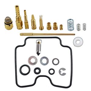 autoparts carburetor carb rebuild kit fit for kawasaki kfx 400 2003-2006 repair ltz400 hdm 221