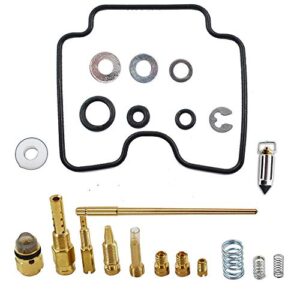 Autoparts Carburetor Carb Rebuild Kit Fit for Kawasaki Kfx 400 2003-2006 Repair LTZ400 HDM 221