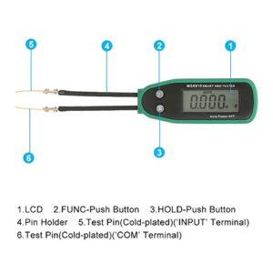 Resistance Tester Resistance Capacitance Meter MASTECH MS8910 Resistance Capacitance Meter SMD Tester