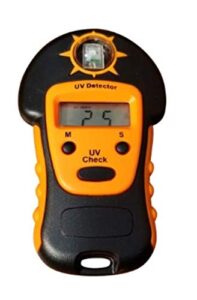 nextav uv detector for measuring sun light uv level - portable handheld sun light uv detector (3a)