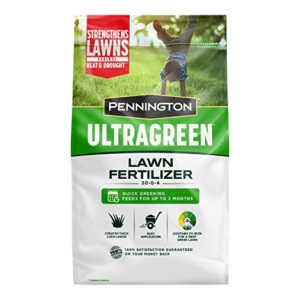 pennington 100536576 ultragreen lawn fertilizer, 14 lbs, covers 5000 sq ft