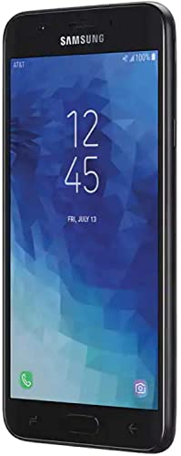 Samsung Galaxy J7 2018 (16GB) J737A - 5.5in HD Display, Android 8.0, Octa-core 4G LTE at&T Unlocked Smartphone (Black) (Renewed)