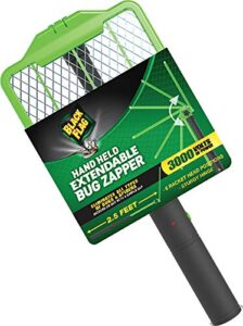 black flag zr-8000 extendable handheld bug zapper, green