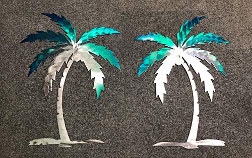 Palm Tree Metal Wall Art Decor in 12", 16", 18" 20", 26",30" and 36"