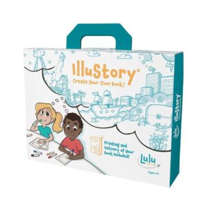 lulu jr. illustory book making kit, multicolor