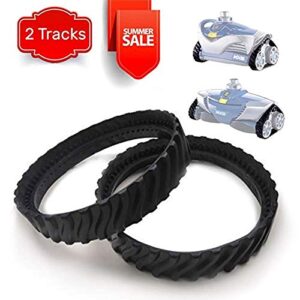 AR-PRO 1 Pair R0526100 Exact Track Replacement | Compatible with MX8/MX6 In-Ground Pool Cleaner/Made of Premium, Heavy Duty Rubber - Improving The Parts Life Cycle by 50%