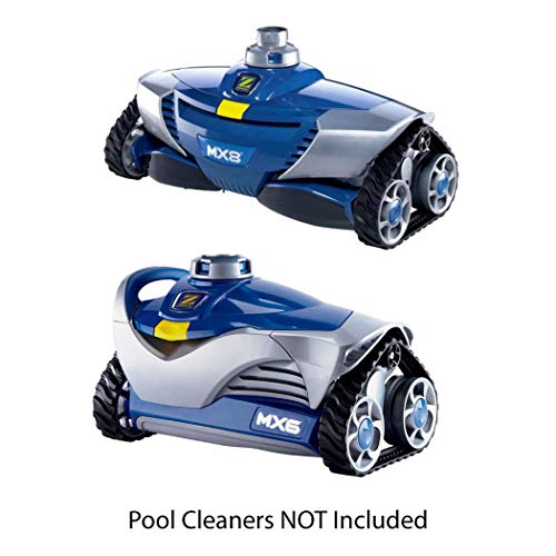 AR-PRO 1 Pair R0526100 Exact Track Replacement | Compatible with MX8/MX6 In-Ground Pool Cleaner/Made of Premium, Heavy Duty Rubber - Improving The Parts Life Cycle by 50%