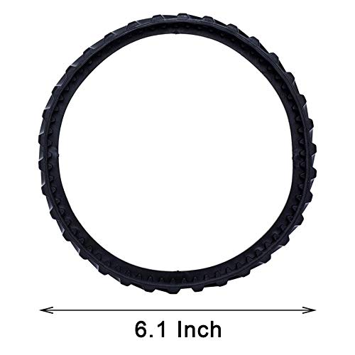 AR-PRO 1 Pair R0526100 Exact Track Replacement | Compatible with MX8/MX6 In-Ground Pool Cleaner/Made of Premium, Heavy Duty Rubber - Improving The Parts Life Cycle by 50%