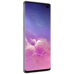 Samsung Galaxy S10+ Factory Unlocked Android Cell Phone | US Version | 1TB of Storage | Fingerprint ID and Facial Recognition | Long-Lasting Battery | Ceramic Black