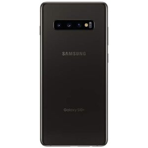 Samsung Galaxy S10+ Factory Unlocked Android Cell Phone | US Version | 1TB of Storage | Fingerprint ID and Facial Recognition | Long-Lasting Battery | Ceramic Black