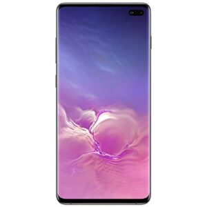 samsung galaxy s10 factory unlocked android cell phone | us version | 128gb of storage | fingerprint id and facial recognition | long-lasting battery | prism black (sm-g973u1zkax)