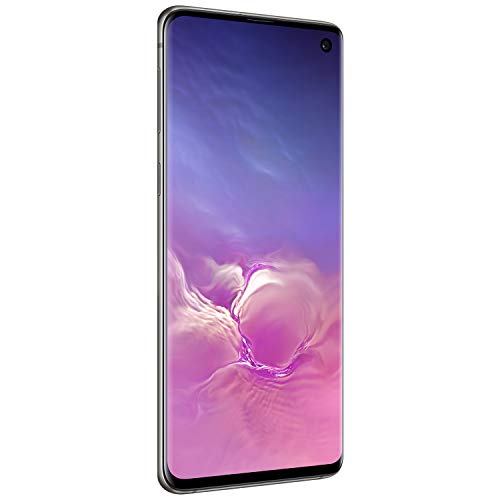 Samsung Galaxy S10 Factory Unlocked Android Cell Phone | US Version | 128GB of Storage | Fingerprint ID and Facial Recognition | Long-Lasting Battery | Prism Black (SM-G973U1ZKAX)