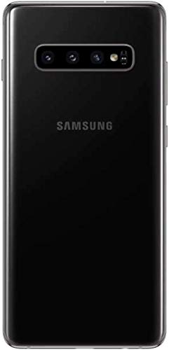 Samsung Galaxy S10+ Factory Unlocked Android Cell Phone | US Version | 512GB of Storage | Fingerprint ID and Facial Recognition | Long-Lasting Battery | Ceramic Black (SM-G975UCKEXAA)